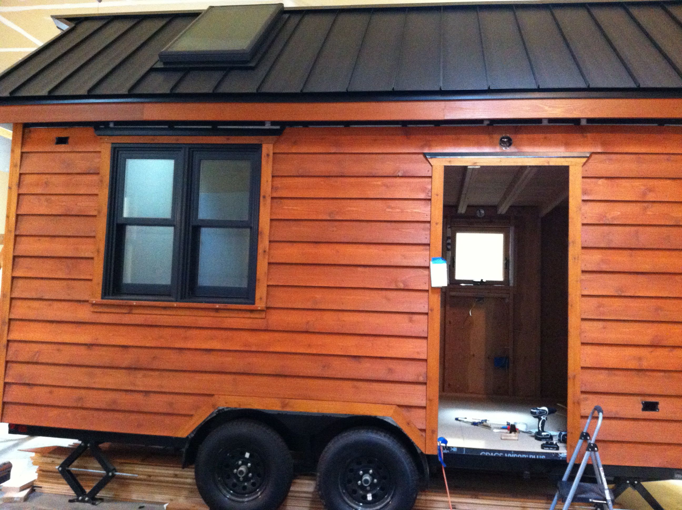 exterior boxes installed | Naj Haus